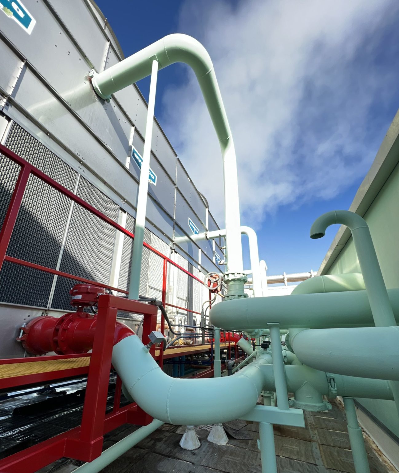 Data Center Cooling Tower Replacement | Crawford Mechanical Services