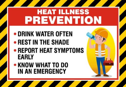 Heat Illness Prevention | Crawford Mechanical Services
